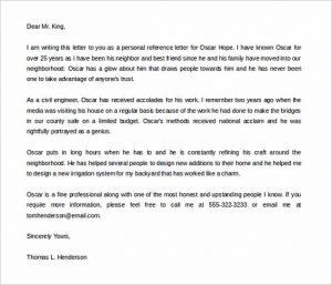 Letter of Recommendation Template | Mous Syusa