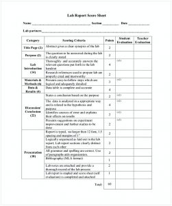 58+ Free Download Lab Report Format Template for Scientific Work | Mous ...