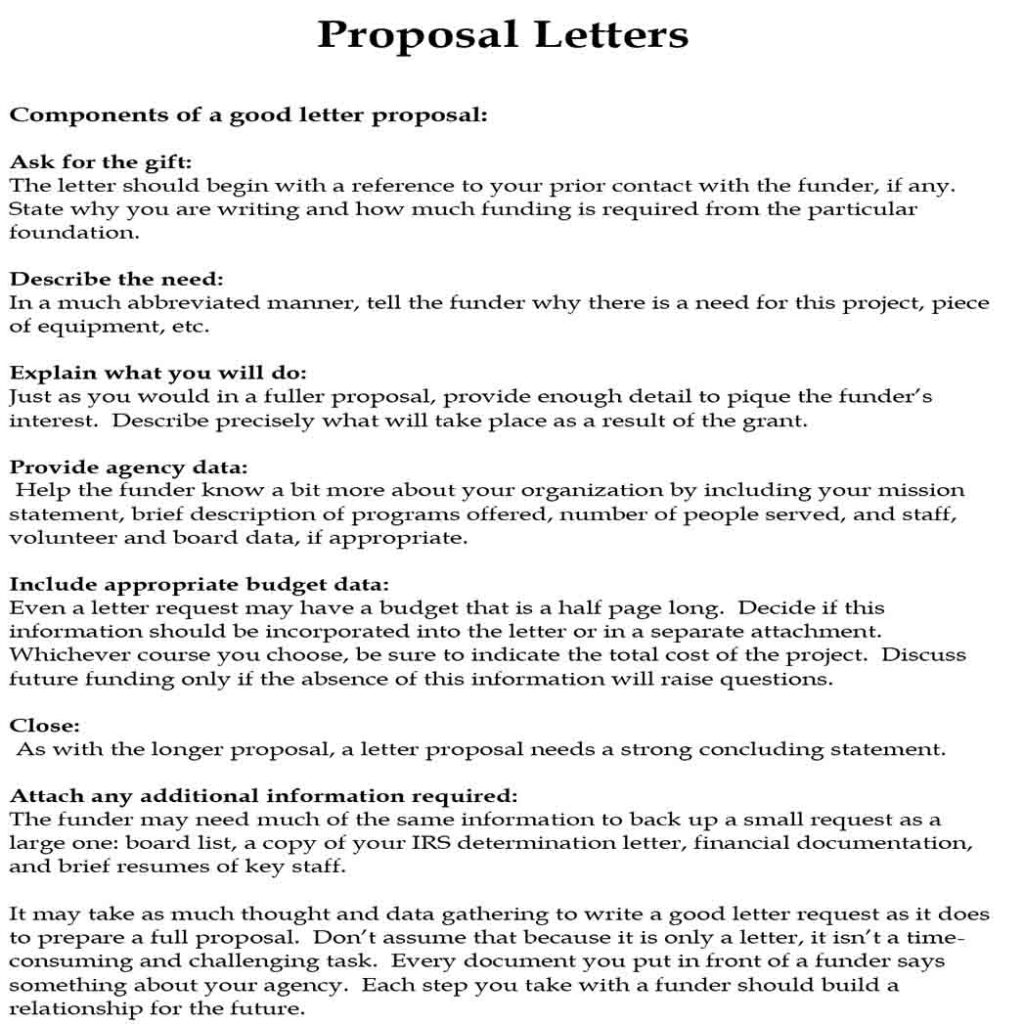 Project Proposal Letter and How to Write It Best | Mous Syusa