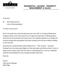 Cleaning Proposal Letter and how to make it interesting to read | Mous ...