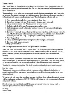 Collection Letter Example and Tips to Make It | Mous Syusa