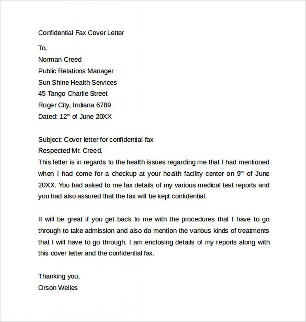 21+ Sample Fax Cover Letter Template for Doc, PDF, and Word | Mous Syusa