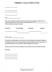 Collection Letter Example and Tips to Make It | Mous Syusa