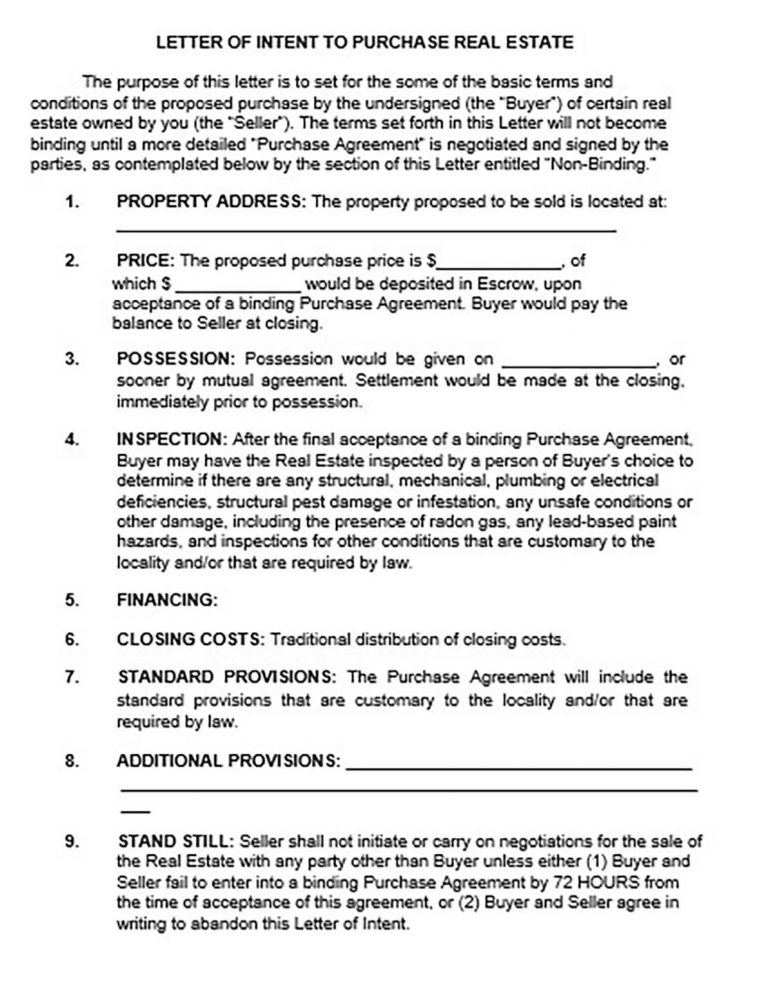 Real Estate Offer Letter and How to Write It Best | Mous Syusa