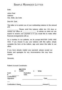 Collection Letter Example and Tips to Make It | Mous Syusa