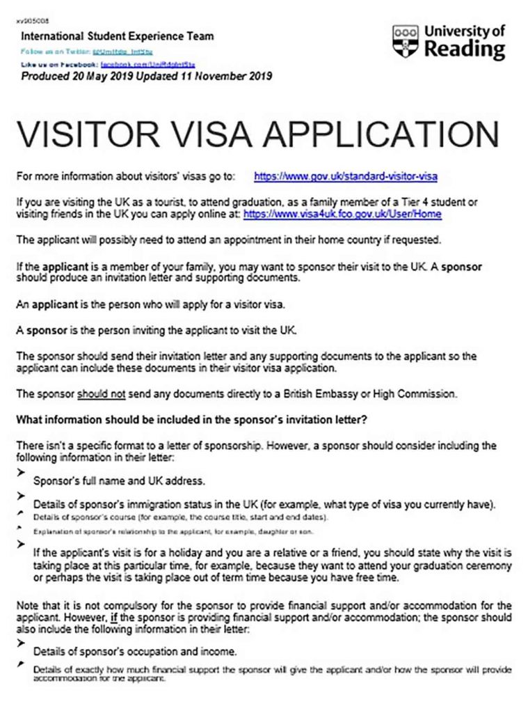 Visa Sponsorship Letter and tips to make the reader interested in ...