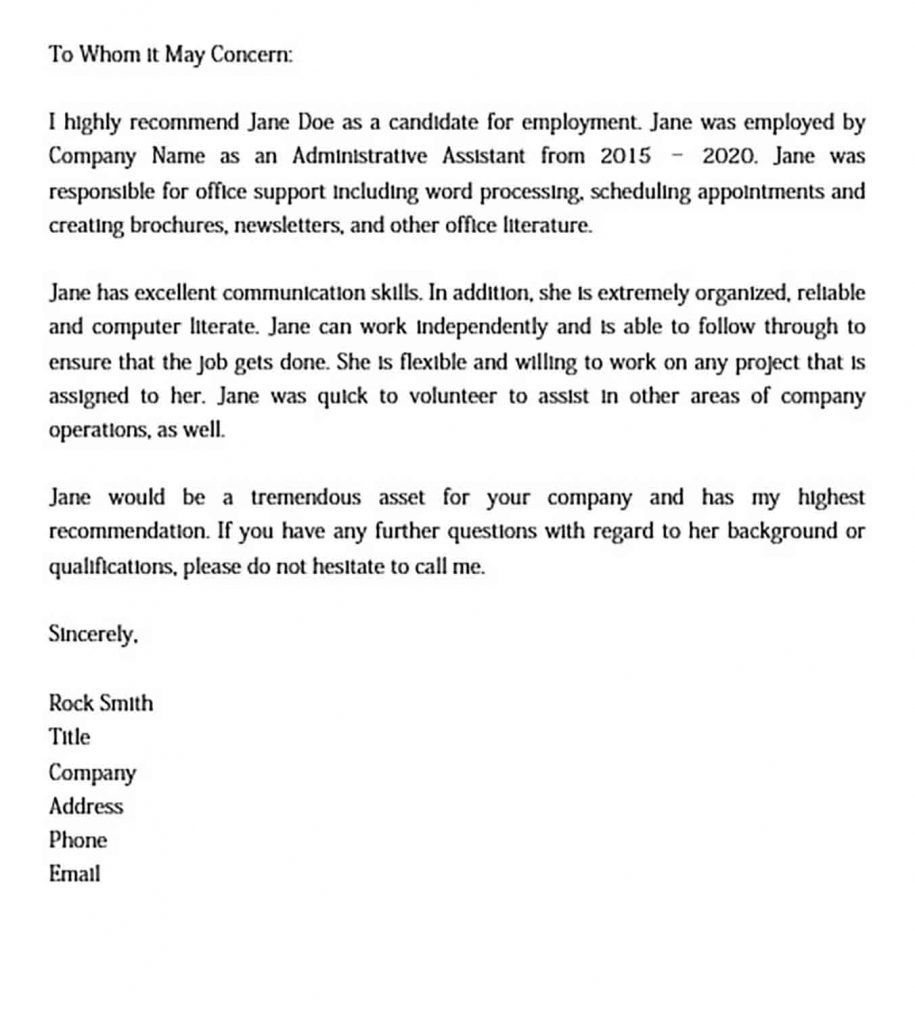 Reference Letter and how to make reader interested to read | Mous Syusa