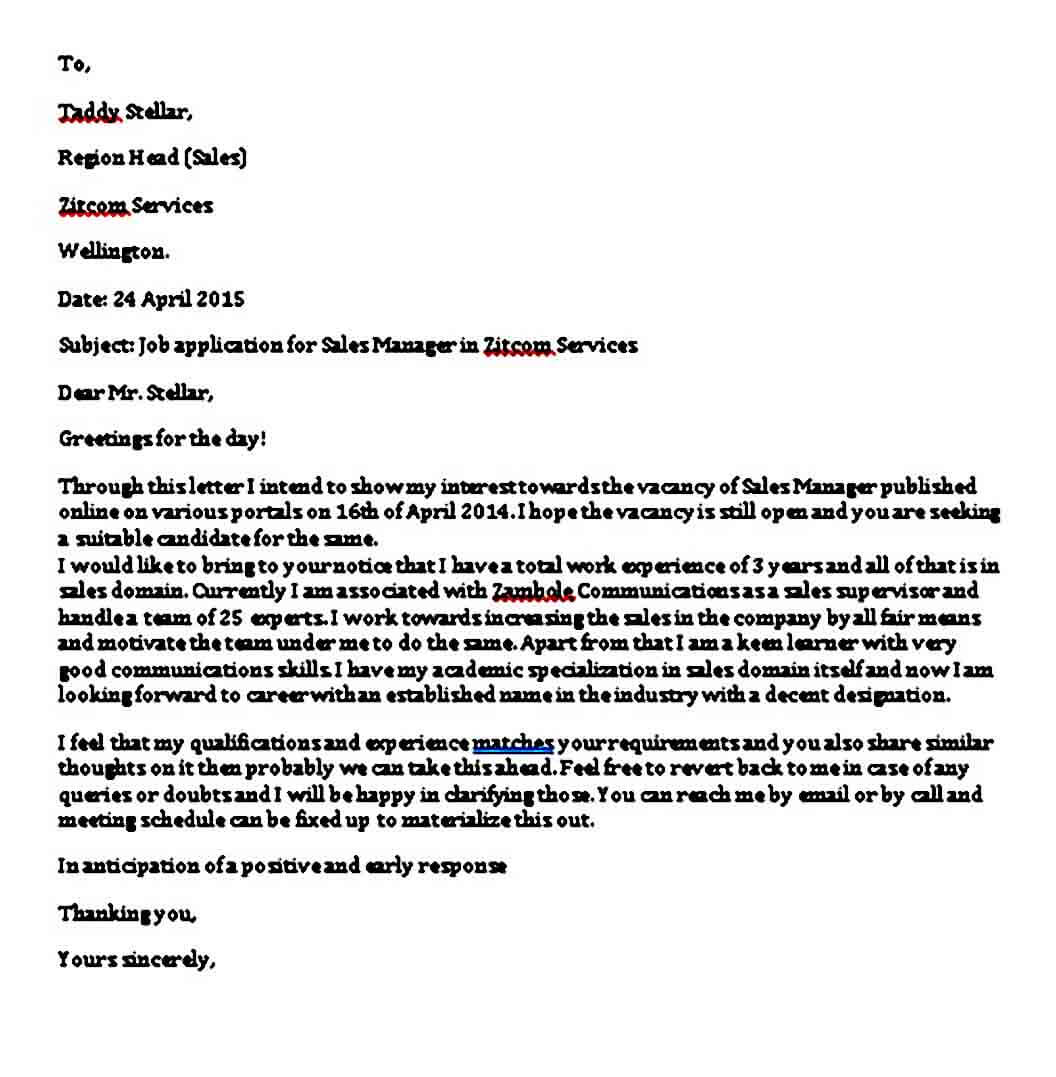 Formal Letter Template Word Database Letter Template Collection