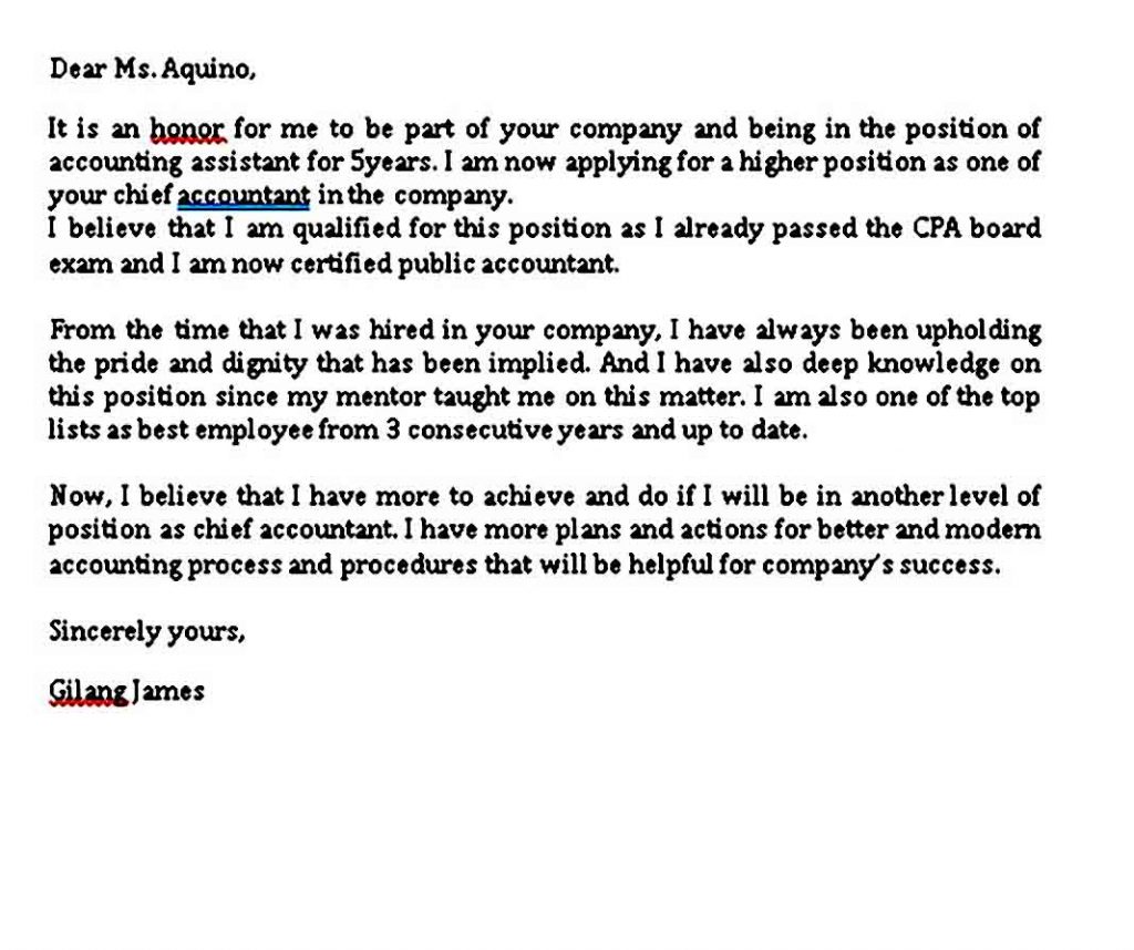 Letter Of Intent Application For A Job Sample