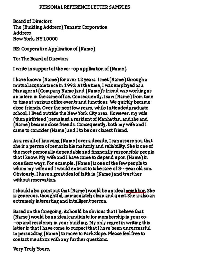 3 Templates of Personal Business Letter PDF Word | Mous Syusa