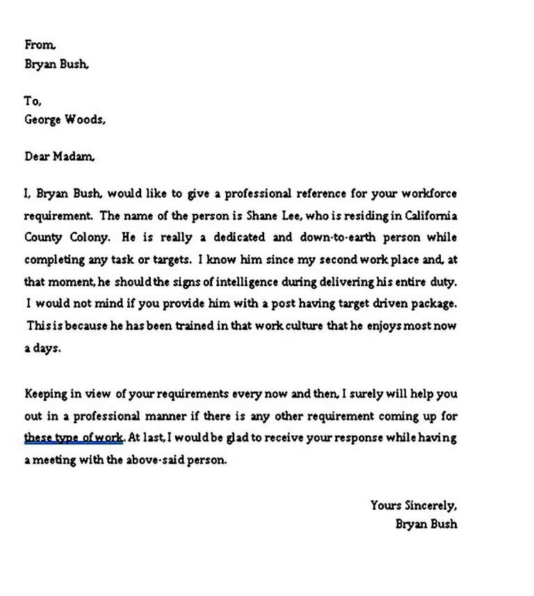 8+ Sample Professional Letter Format PDF Word | Mous Syusa