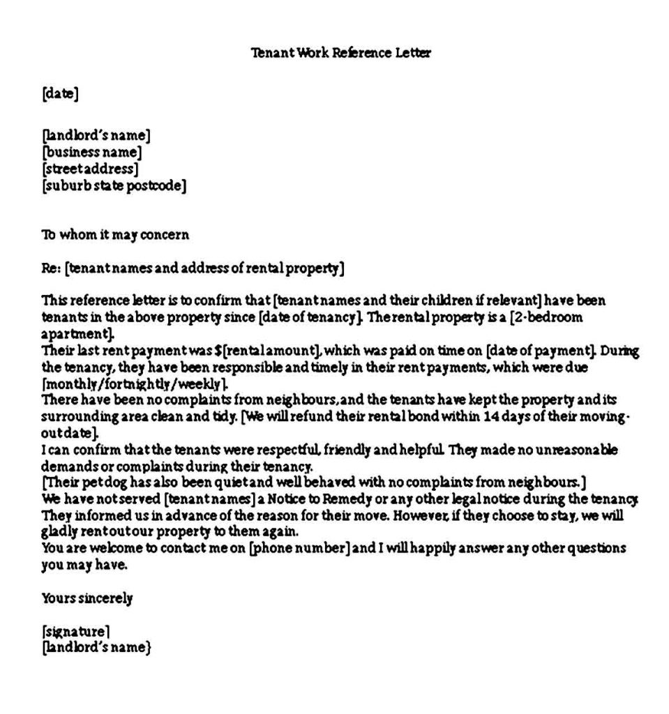 17 Example of Reference Letters | Mous Syusa