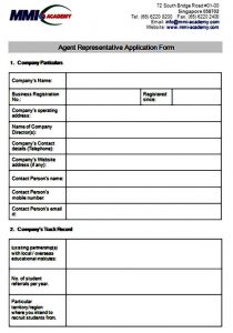 Application Form Format Sample | Mous Syusa