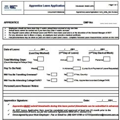 Application Form Format Sample | Mous Syusa