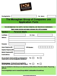 Template Basic Application Form | Mous Syusa