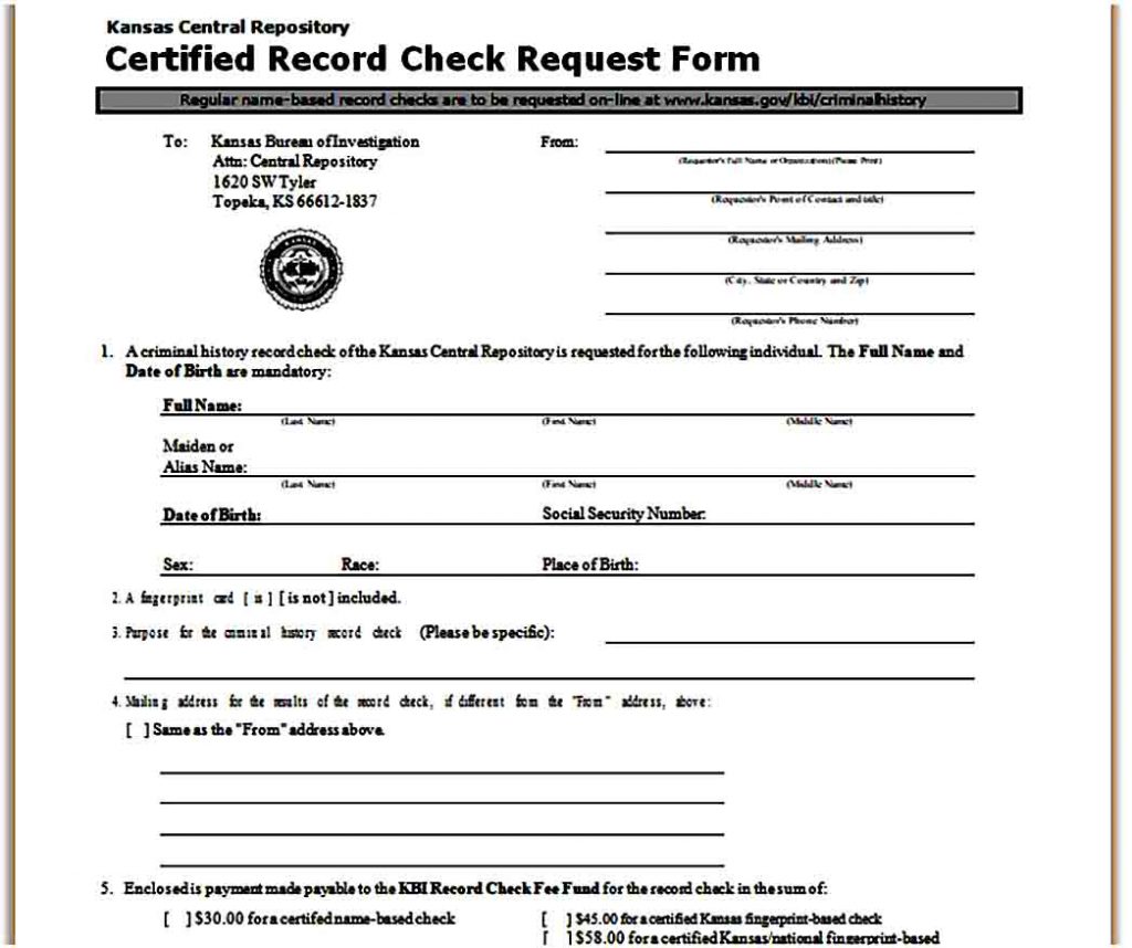 Background Check Forms Template | Mous Syusa