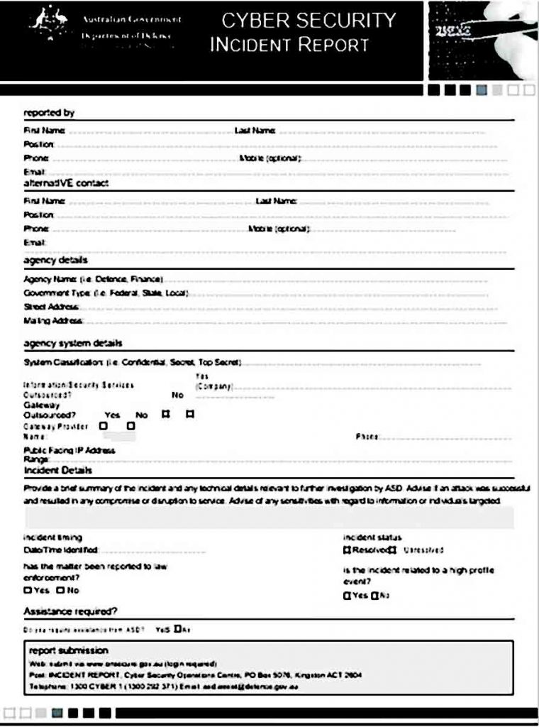 Sample Security Incident Report | Mous Syusa