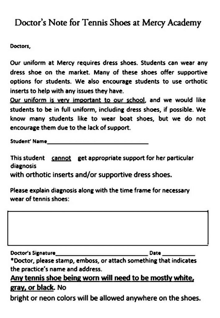 Sample Doctors Note Template | Mous Syusa