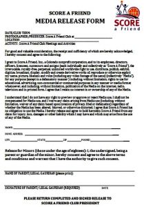 Template Media Release Form | Mous Syusa
