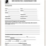 Sample Construction Change Order Form | Mous Syusa