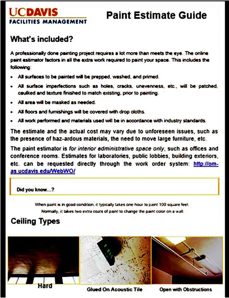 Sample Painting Estimate Template | Mous Syusa