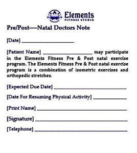 Sample Doctors Note Template | Mous Syusa