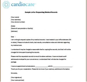 Sample Medical Records Request Form | Mous Syusa
