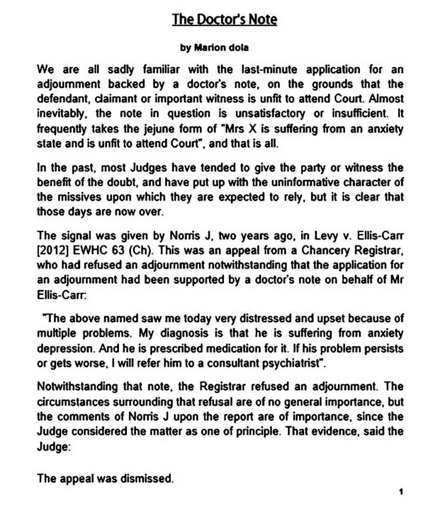 Sample Doctors Note Template | Mous Syusa