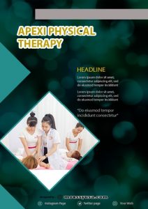 5 Physical Therapy Flyer psd photoshop | Mous Syusa