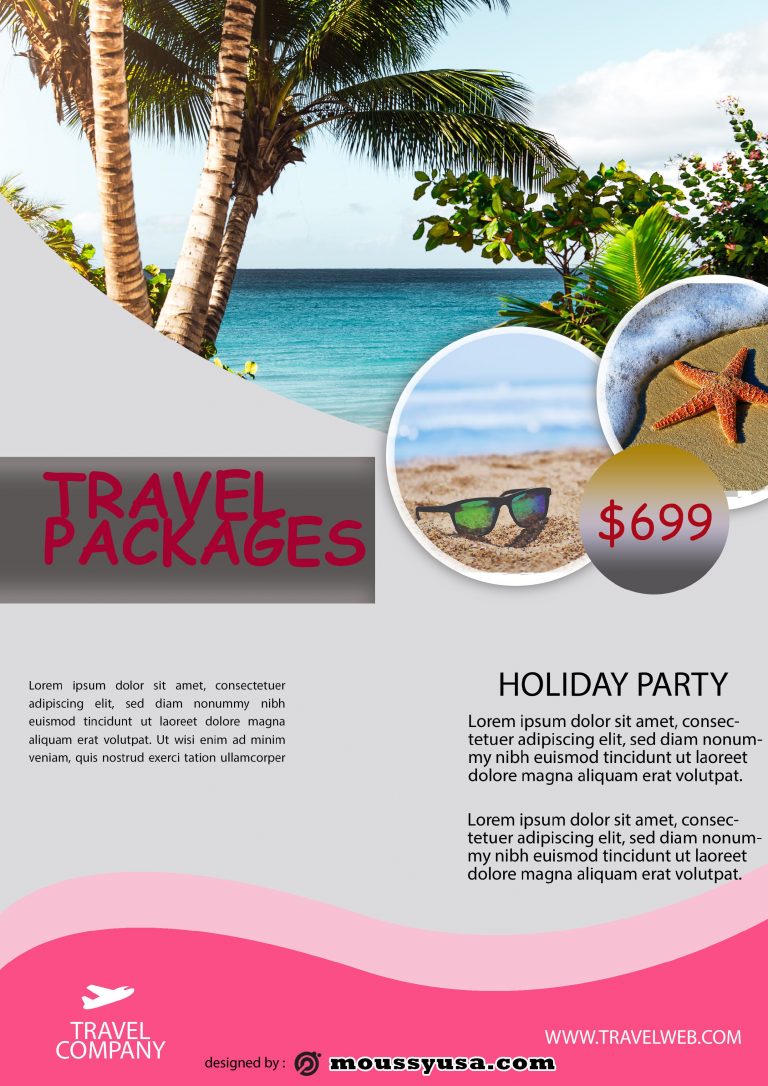 Company Holiday Party Flyer | Mous Syusa