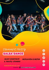 Salsa Flyer free psd | Mous Syusa
