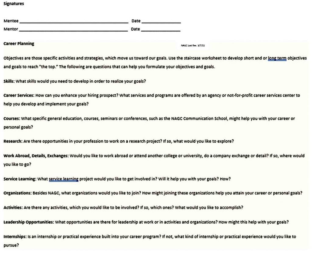 Printable Career Development Plan Template | Mous Syusa
