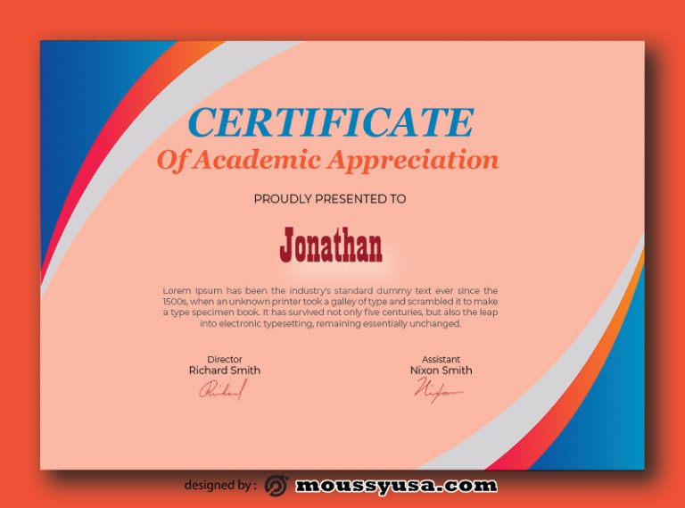 10 Academic Certificate Templates | Mous Syusa
