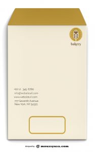 3+ Bakery Envelope Templates Sample | Mous Syusa