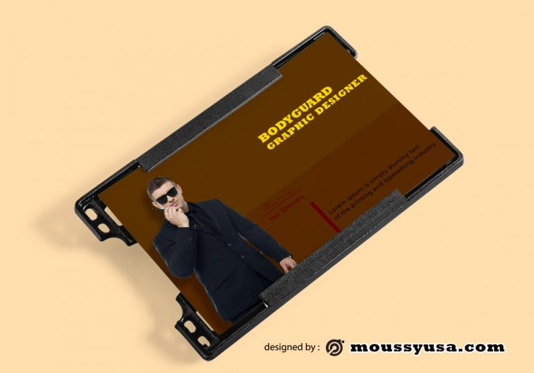 3+ Body Guard Id card Templates Ideas | Mous Syusa