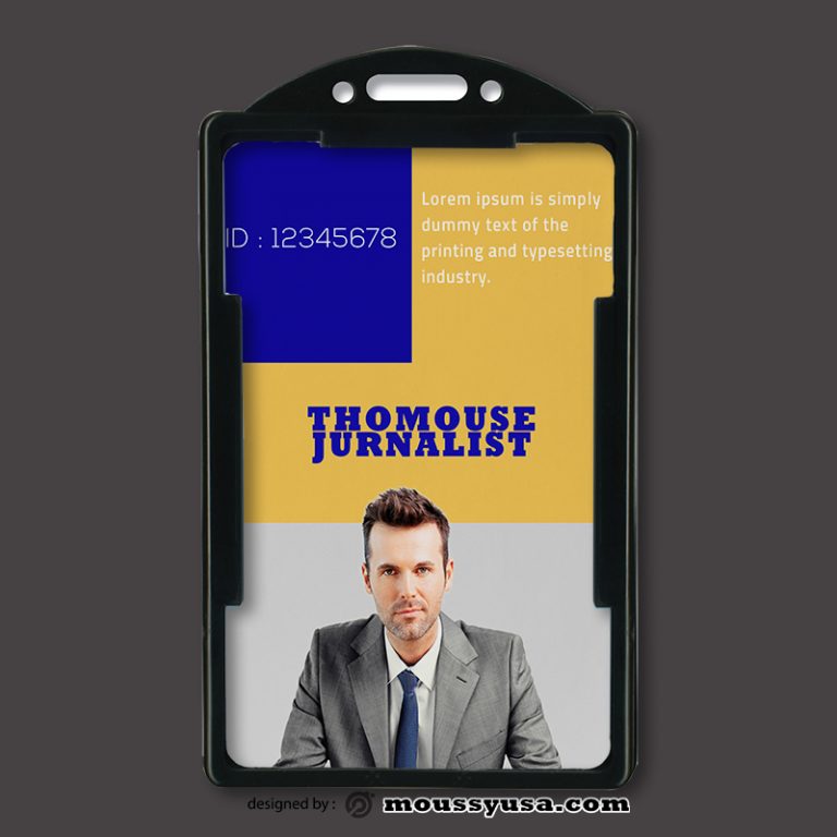 3+ Journalist Id Card Templates Ideas | Mous Syusa