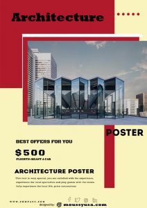 3+ Architecture Poster Templates Example | Mous Syusa