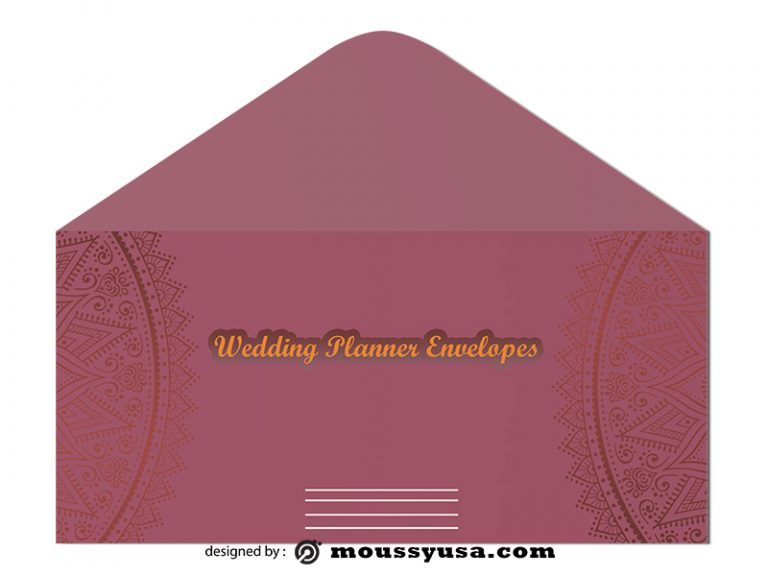 3+ Wedding Planner Envelope Templates Ideas | Mous Syusa