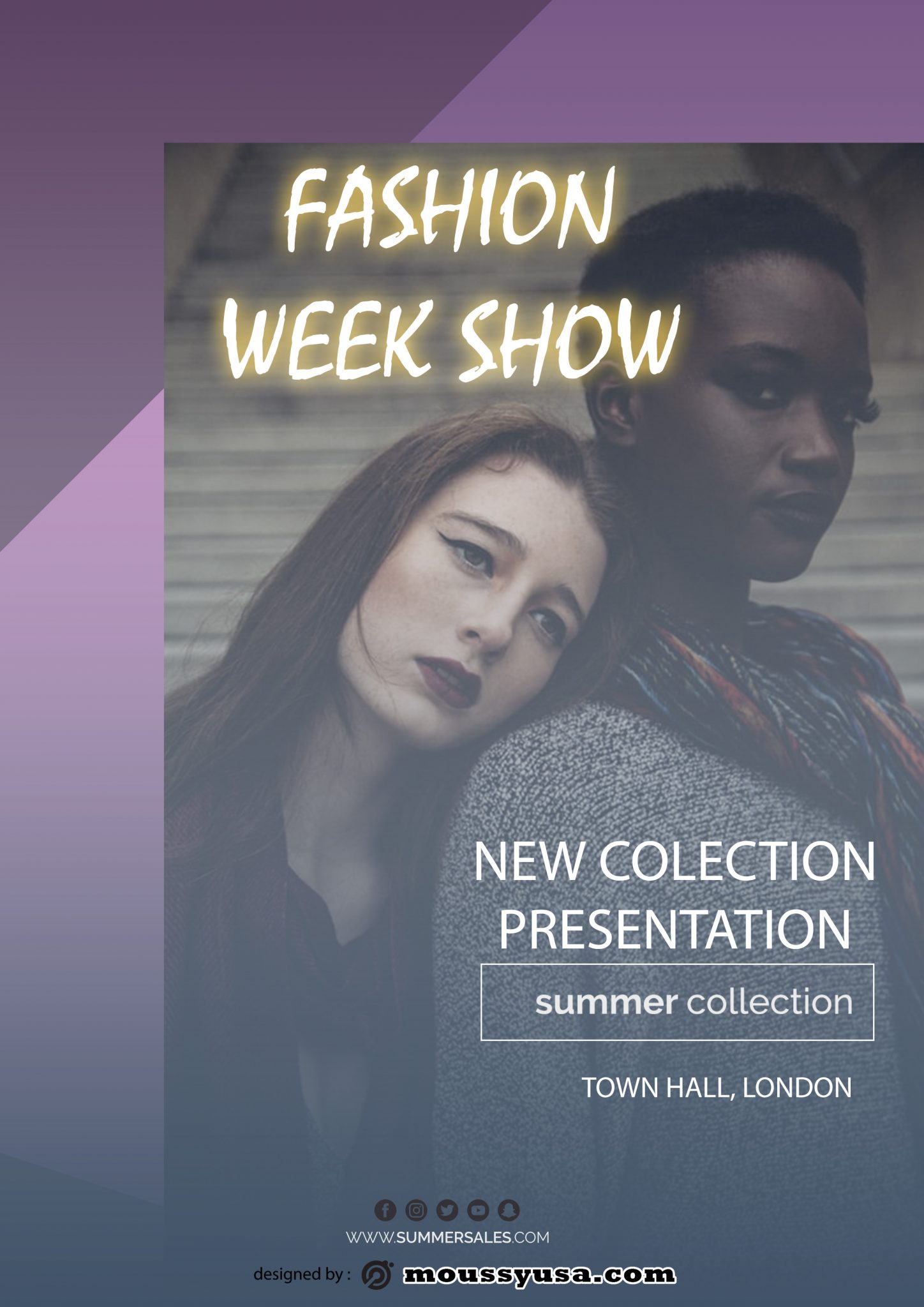 3+ Fashion Week Show Flyer Templates Ideas | Mous Syusa