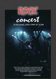3+ Rock Concert Flyer Templates | Mous Syusa