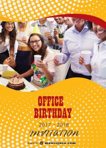 3+ Office Birthday Invitation Templates Sample | Mous Syusa