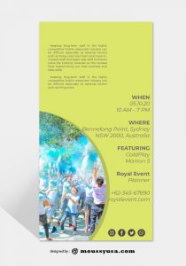 3+ Event Rack Card Templates Ideas | Mous Syusa