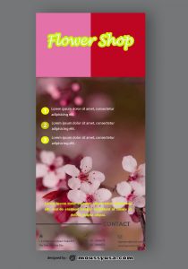3+ Flower Shop Rack Card Templates Example | Mous Syusa