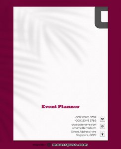 3+ Event Planner Letterhead Templates Sample | Mous Syusa