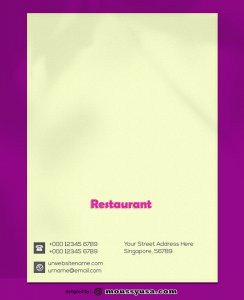 3+ Restaurant Letterhead Templates Sample | Mous Syusa