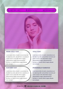 3+ Health SPA Data Sheet template | Mous Syusa