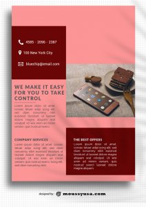 3+ Product Data Sheet template example | Mous Syusa