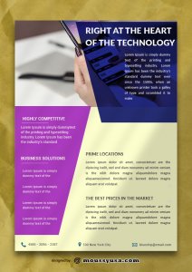 3+ Technology Data Sheet template sample | Mous Syusa
