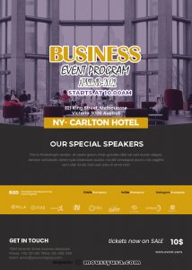 10+ Printable Event Program template free psd | Mous Syusa