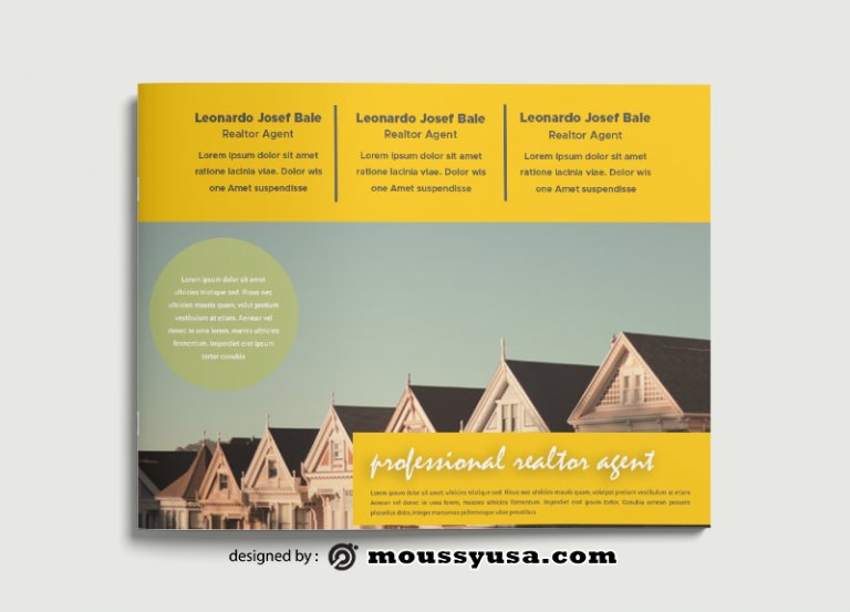 3+ Editable Realtor Magazine template | Mous Syusa